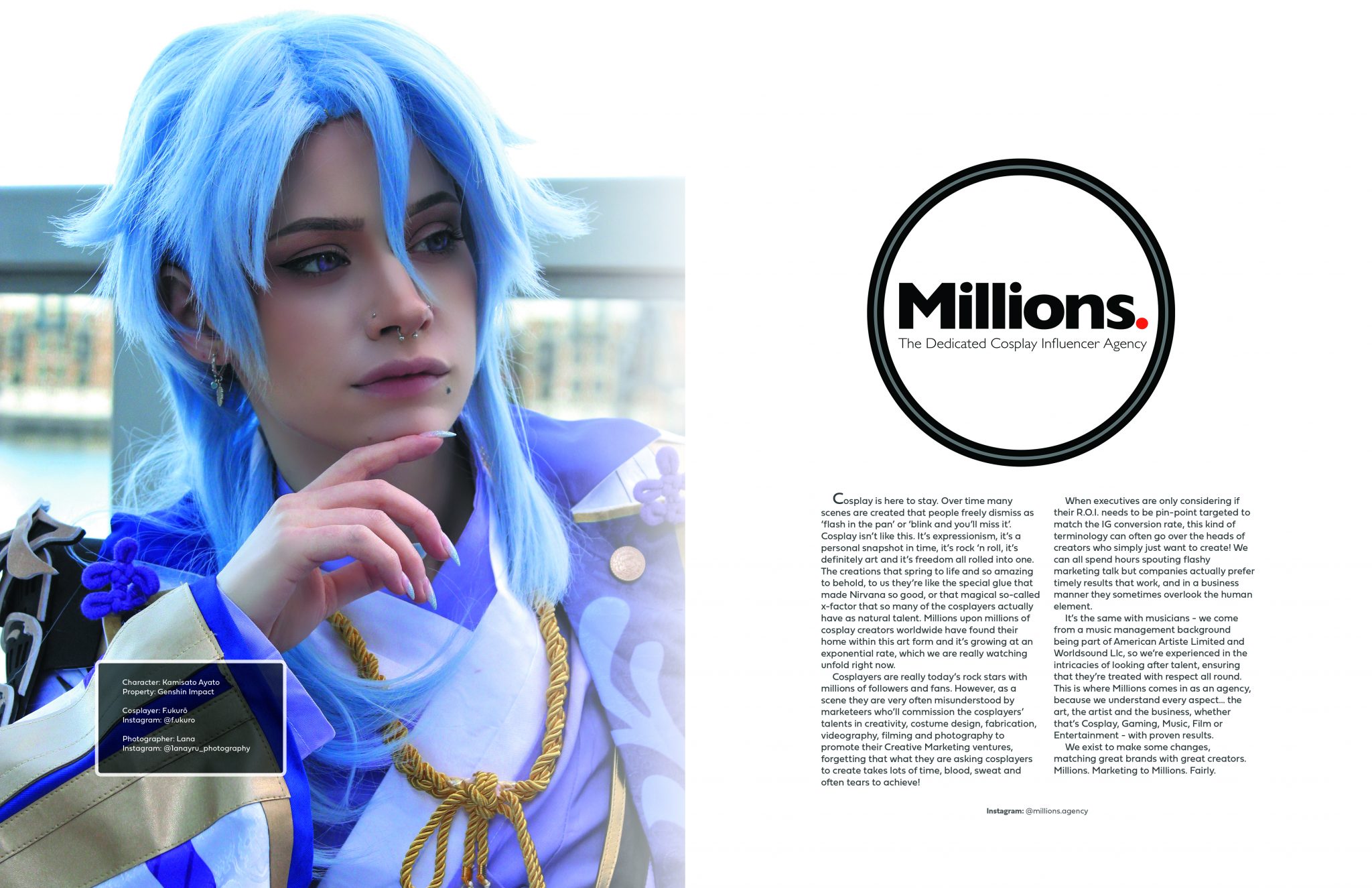 Cosplay Realm Magazine - Millions Agency